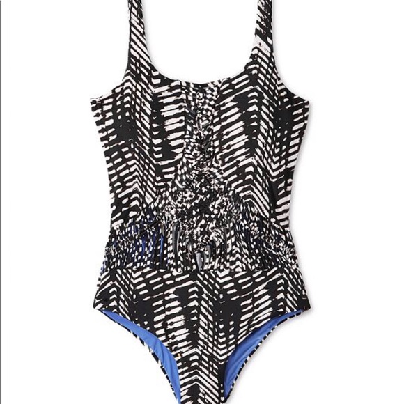 Dolce Vita | Swim | Dolce Vita Ikatprint Macrame Swimsuit | Poshmark
